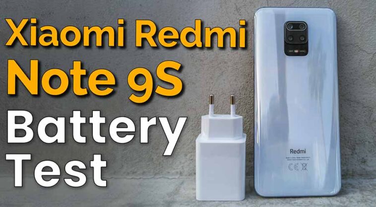 Xiaomi Redmi Note 9S battery charging and drain test - PhoneYear.com